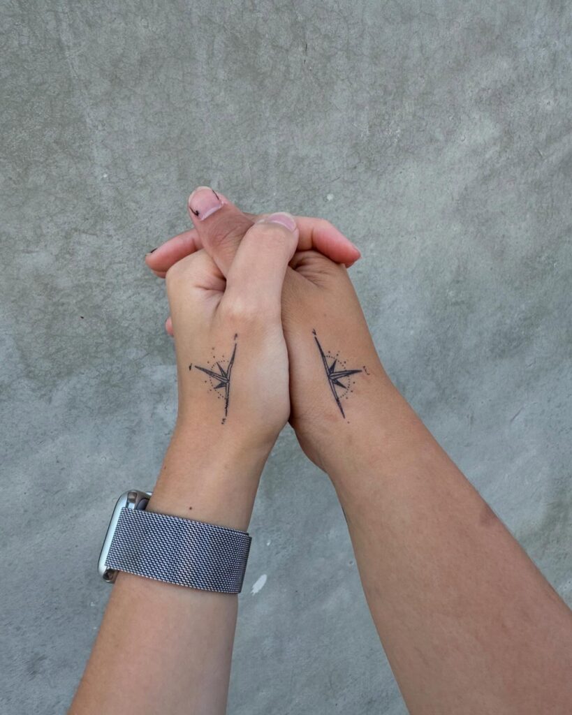 99+ Best Matching Tattoo Ideas for Couples and Friends to Celebrate ...